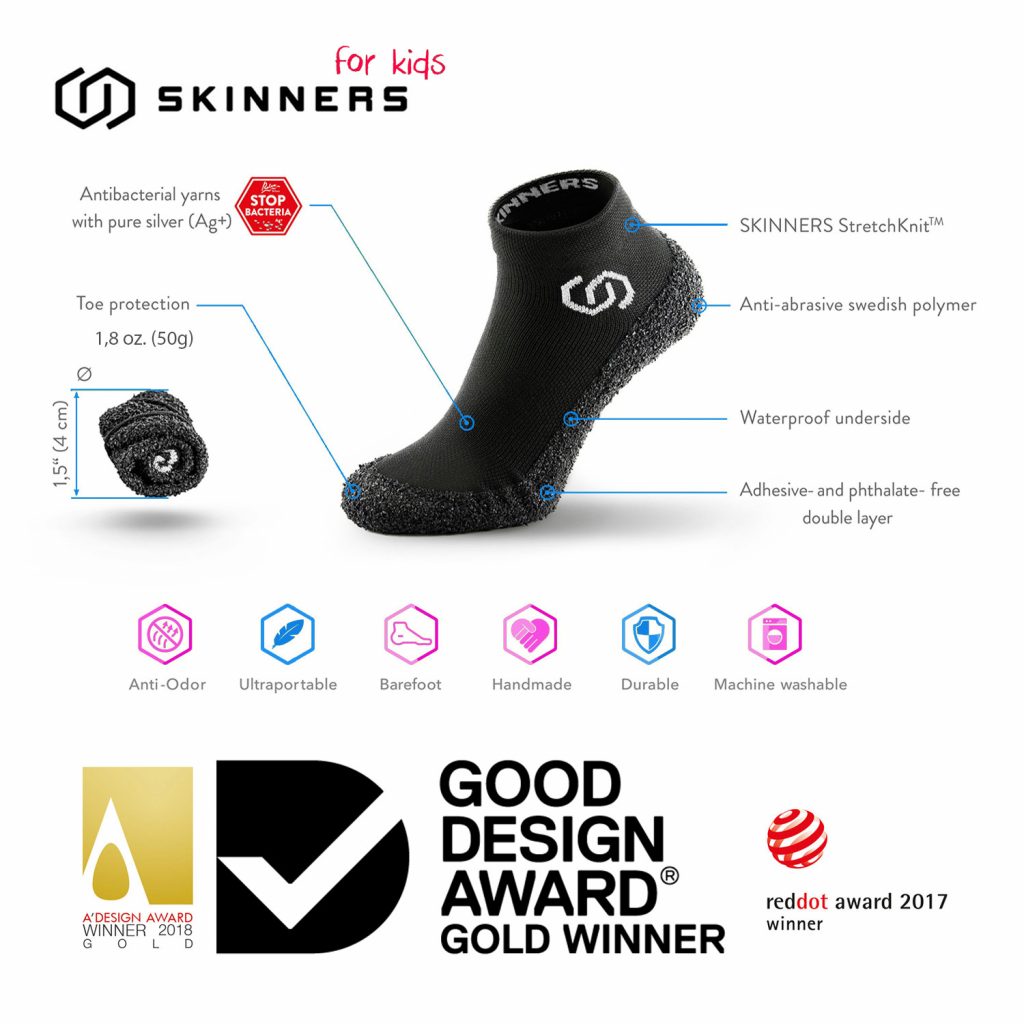 Skinners Kids Candy Pink - Free Movement - Barefoot Shoes